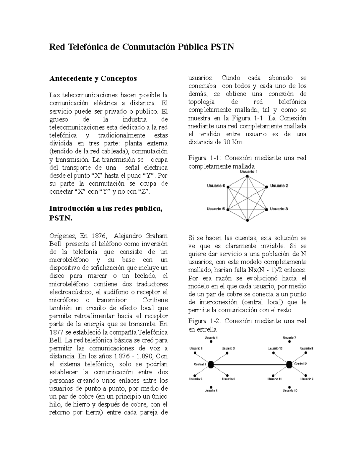 Capitulo 3 Red Telefónica de Conmutación Pública - Red Telefónica de ...