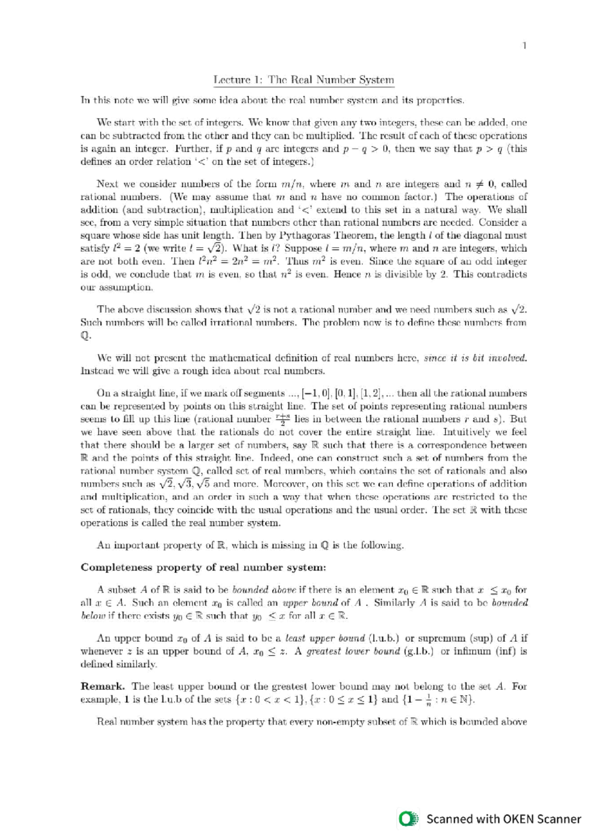 Calculus - Cauchy's Criterion, Continuity and Limits, Existence of ...