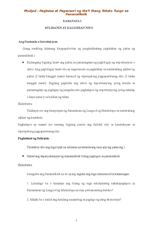 ANG Paghuhukom - filipino 9 - ANG PAGHUHUKOM (Bahagi ng Nobela ...
