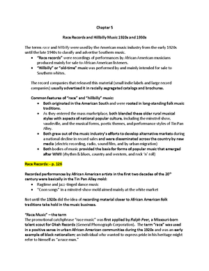 Chapter 3 Notes - Chapter 3, Social Dance and Jazz, 1917- The 1920s was ...