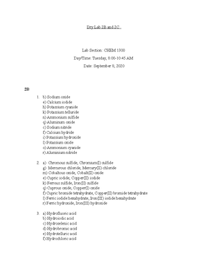 PPT Ch. 4-5 - Chemistry chapters 4 and 5 lecture notes and examples ...
