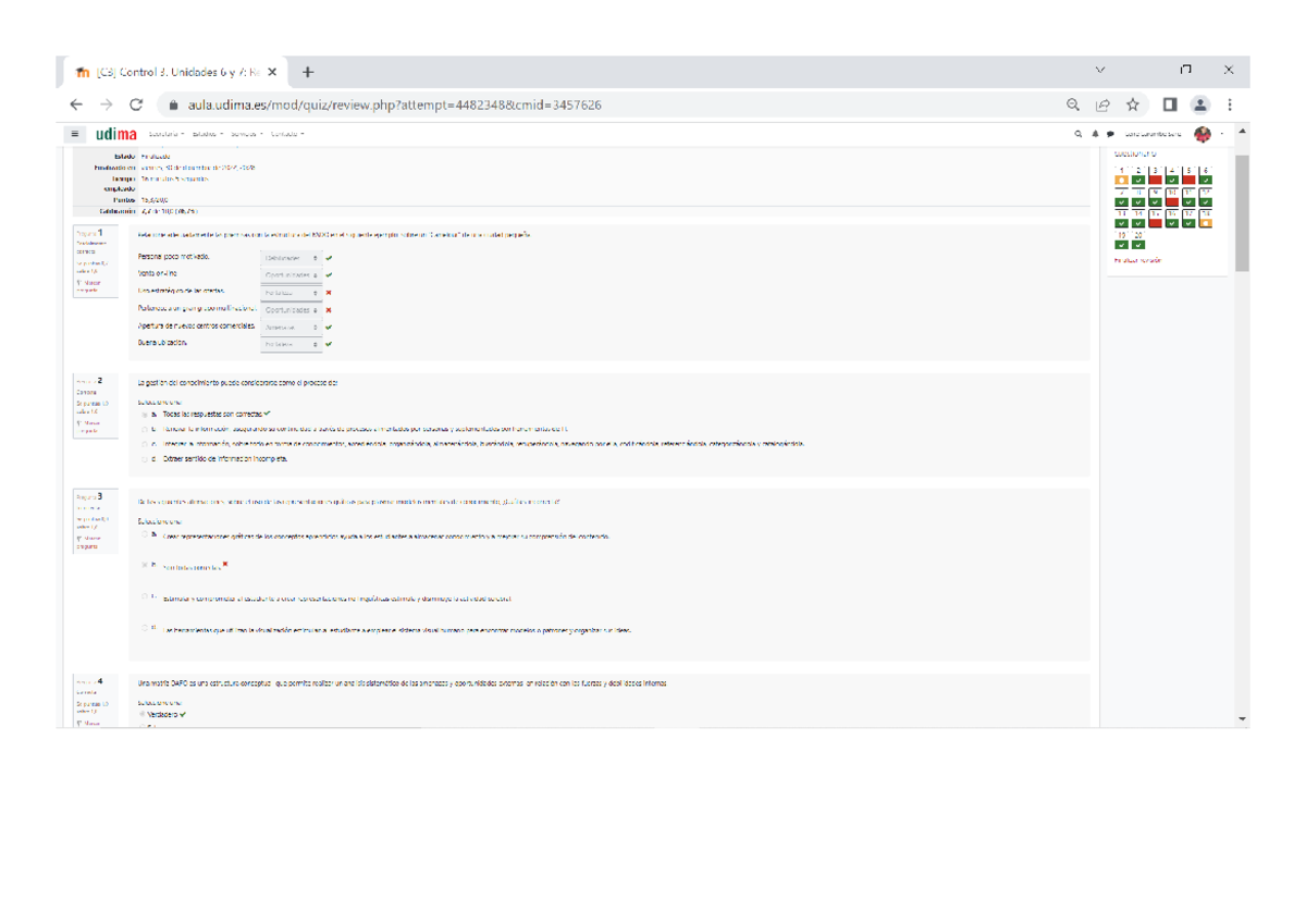 Control 3( Tecnologia (U6-U7) - Tecnología y gestión de la información y del conocimiento - Studocu