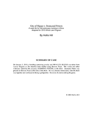 Conflict of Interest- Cab rank rule-final compilation - TRIAL ADVOCATE ...