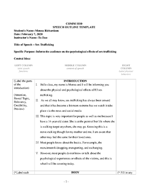 Forms of Human Communication - You will achieve these goals and develop ...