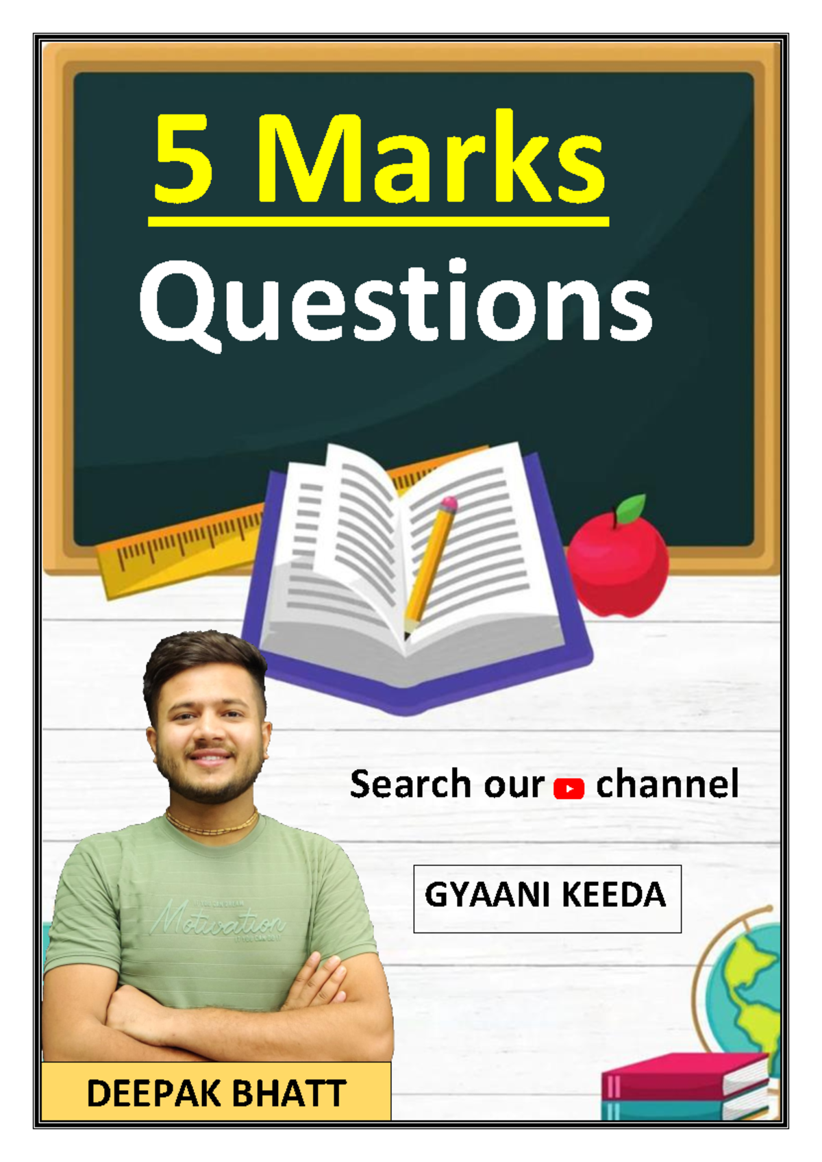 5 Marker - hi - 5 Marks Questions DEEPAK BHATT Search our channel ...