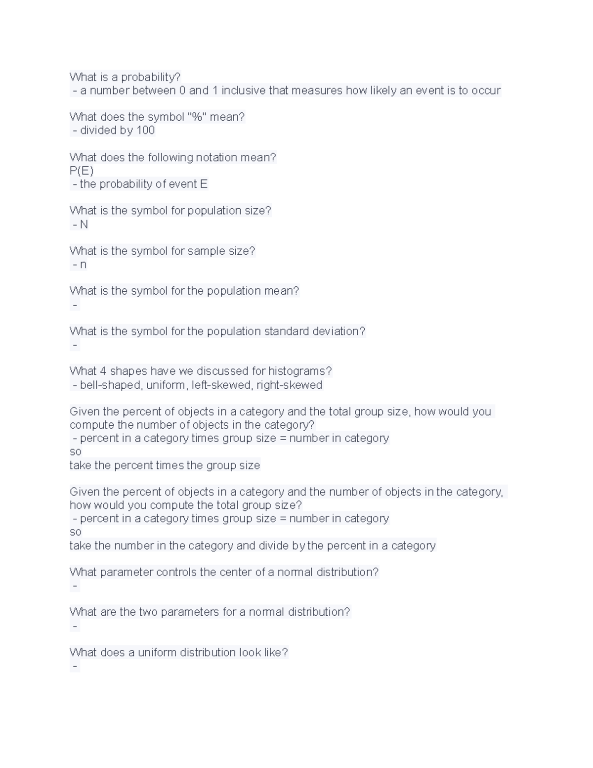 Statistics Using Technology Chapter 7 - What is a probability? a number ...