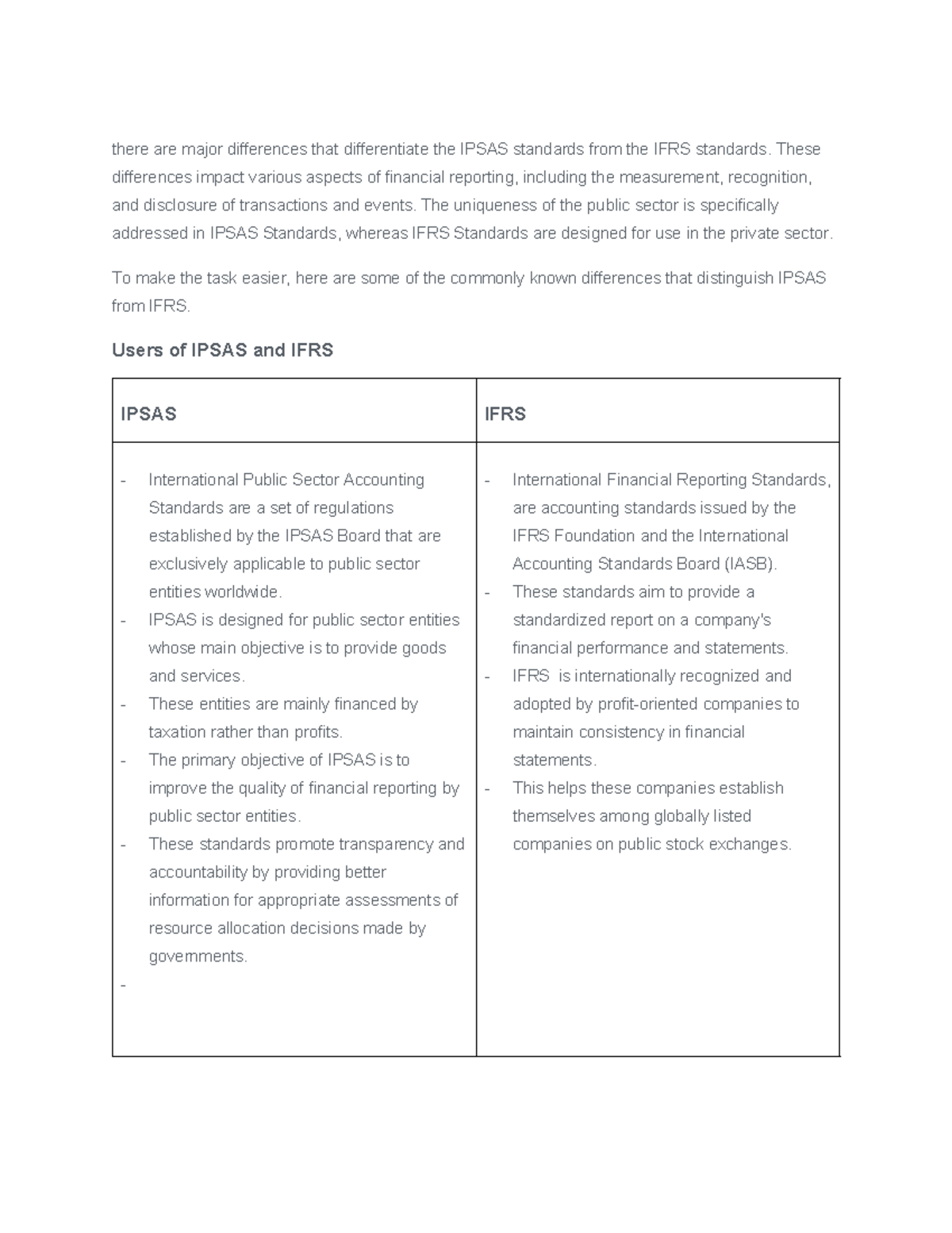 IFRS Vs Ipsas - Wiley Interpretation and Application of IFRS Standards ...