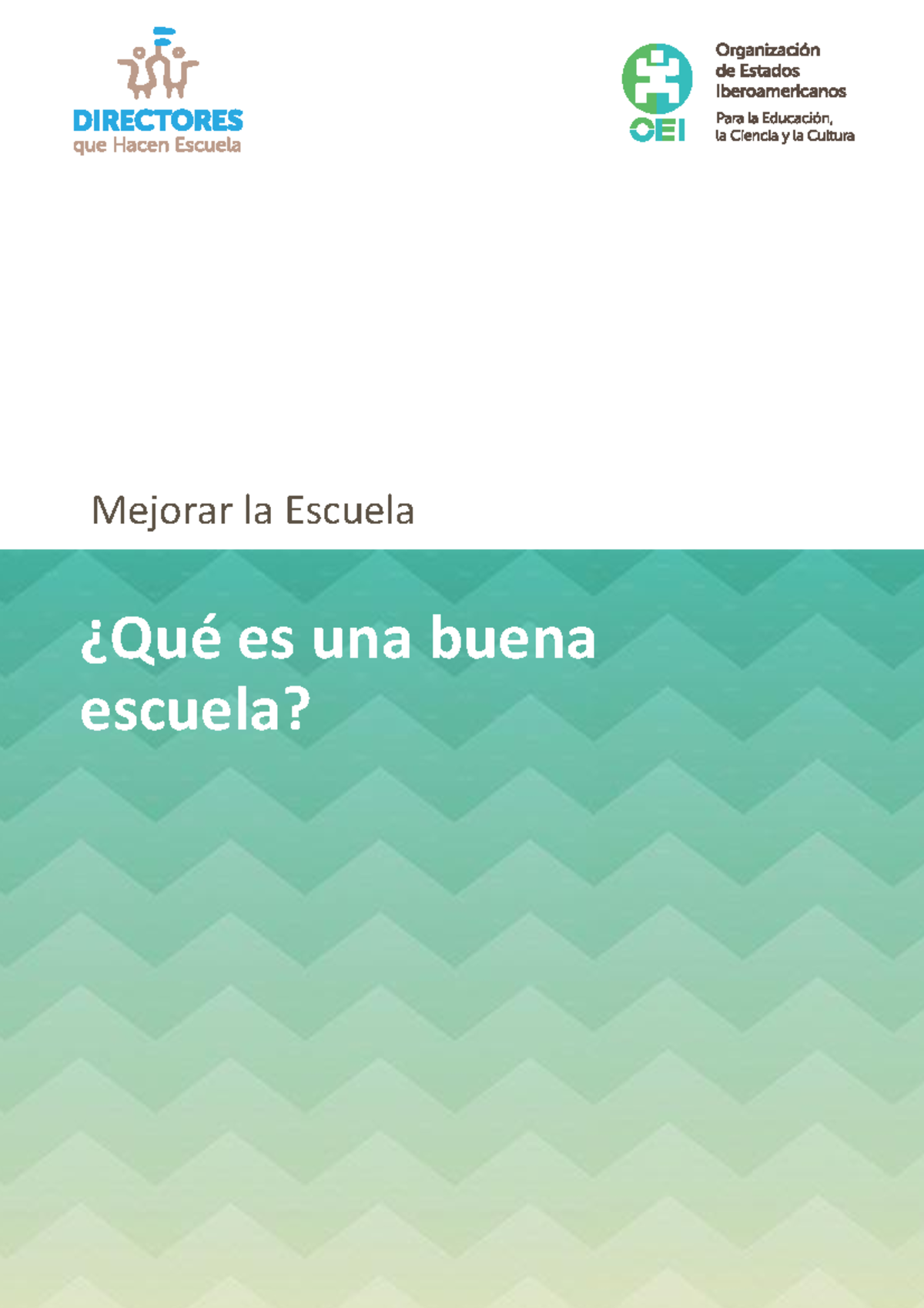 Que es una buena escuela gvirst - ¿Qué es una buena escuela? Mejorar la ...