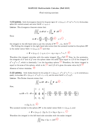 DGD 02 sol - dgd 02 - MAT2122A - Multivariable Calculus Fall 2023 Hung ...