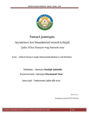 HNS level 3 and Level 4 common coc Queation - 1 COC FOR HNSLEVEl IV ...