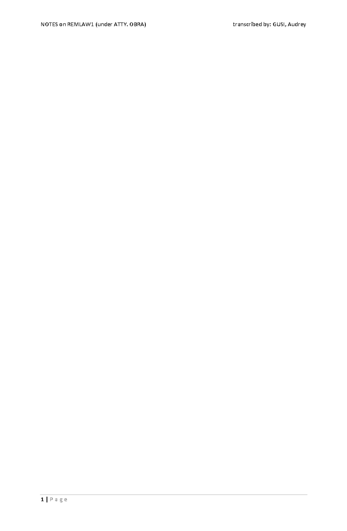 Rem 1 obra notes completed until rule 14 - Section 2. In what courts ...