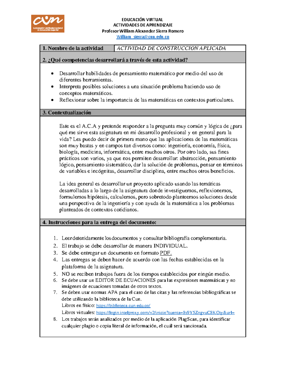 ACA Final - LOGÍCA PARA Escuelas DE IngenieríAS - EDUCACIÓN VIRTUAL ...