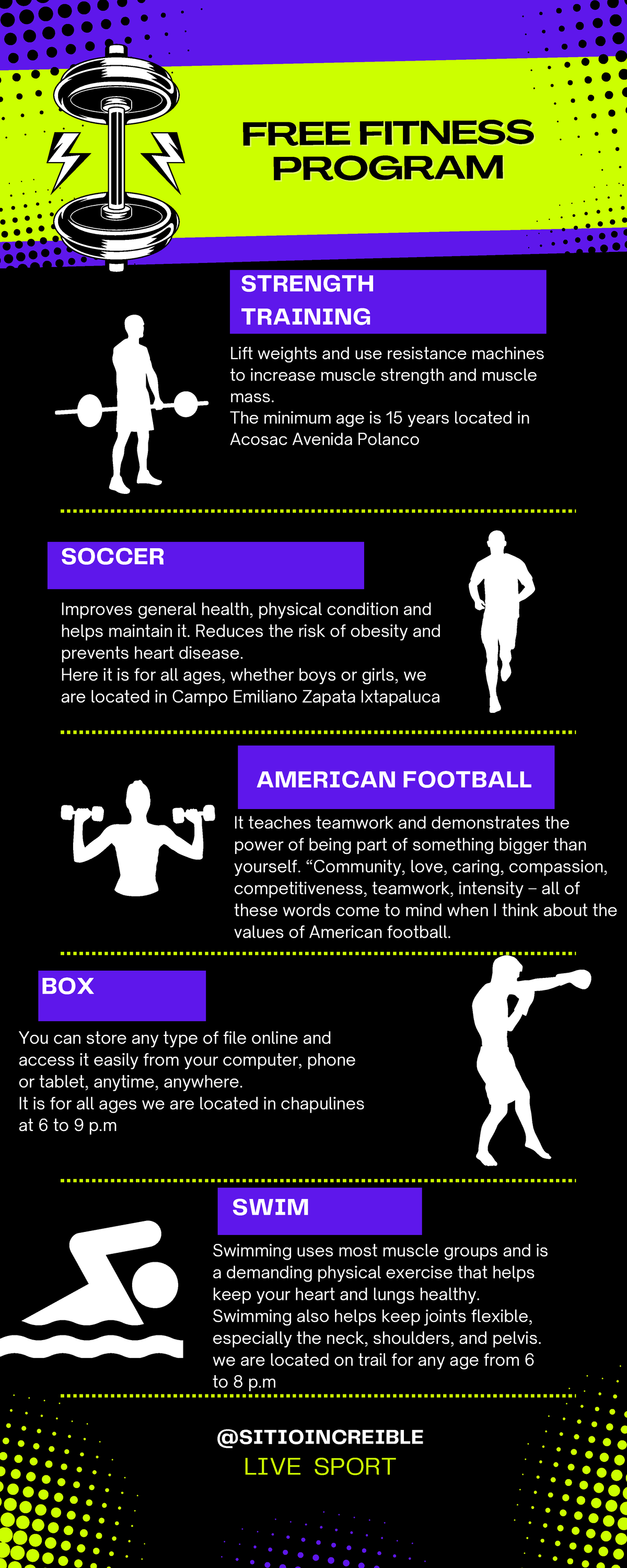 Spotssss - Bibliográfica de aplicación de deportes - FREE FITNESSFREE ...