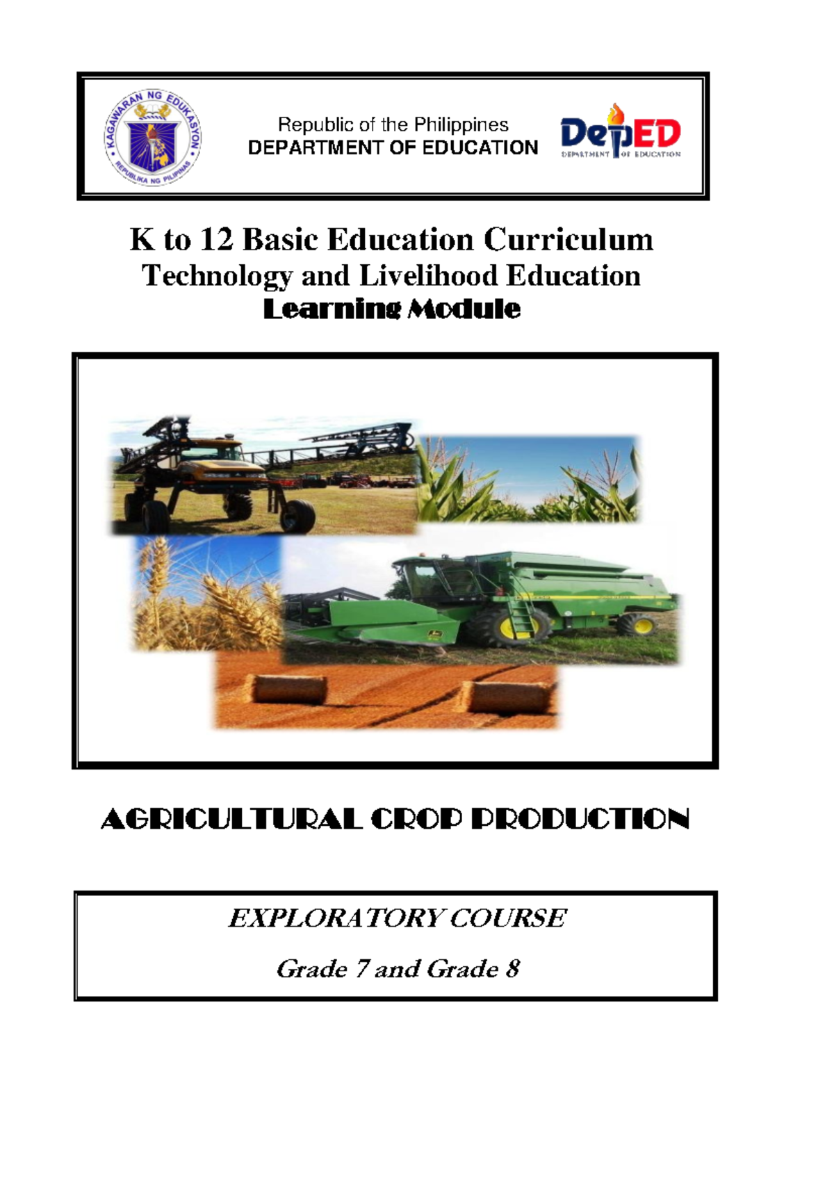 AGRI Crops Learners Module - K to 12 Basic Education Curriculum ...