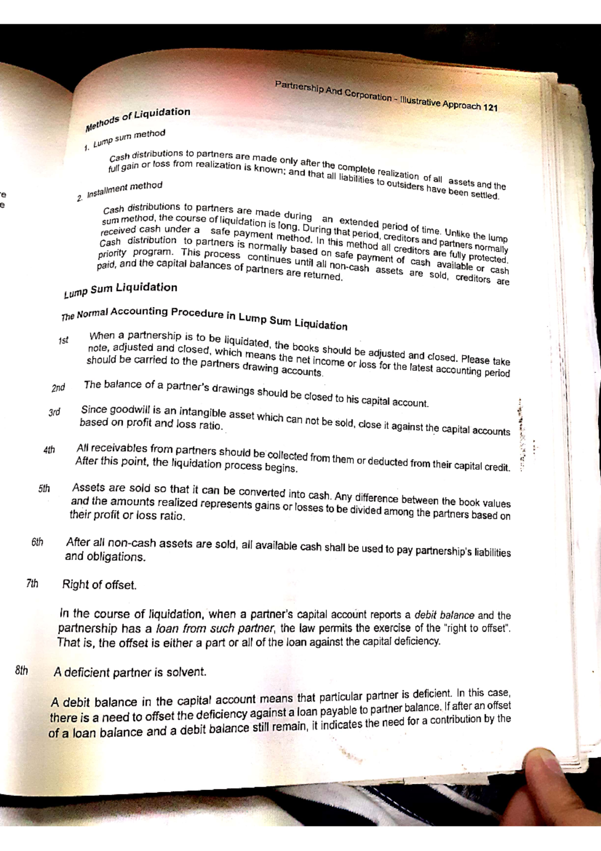 Partnership liquidation - Accounting - Studocu