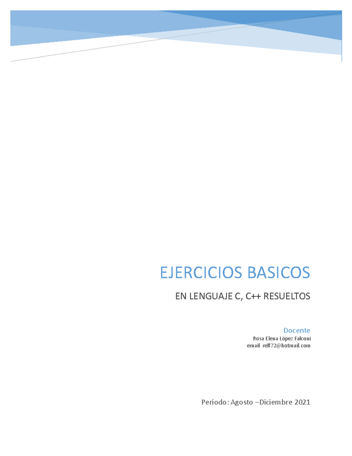 Unidad III (1) - programacion de programa DEV C++ - Periodo: Agosto ...