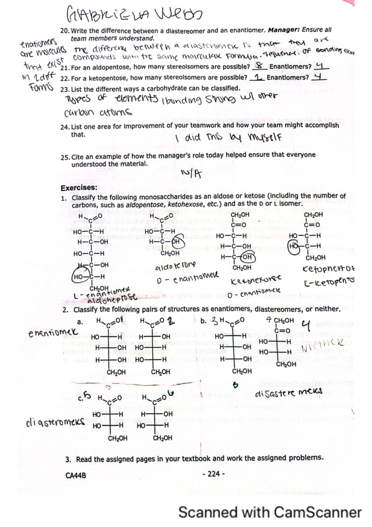 CA44 - This is homework - CHEM 1152K - Studocu