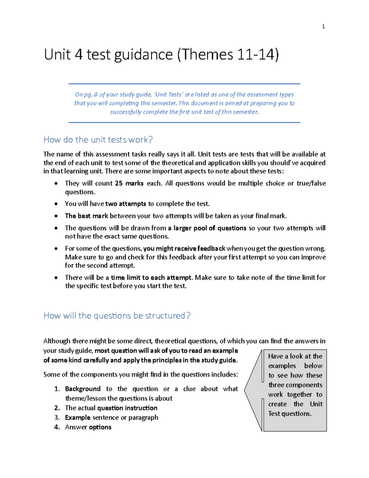 Unit 4 test guidance-1 - Notes on the admission of an amicus curiae ...