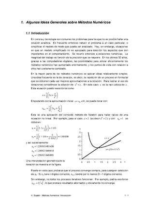 Métodos Numéricos - MB536 - UNI - Studocu