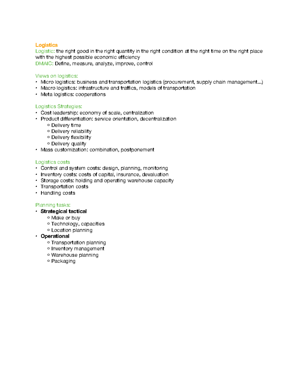 Summary Logistics - Warning: Error during font loading: XMLHttpRequest is not defined Logistics ...