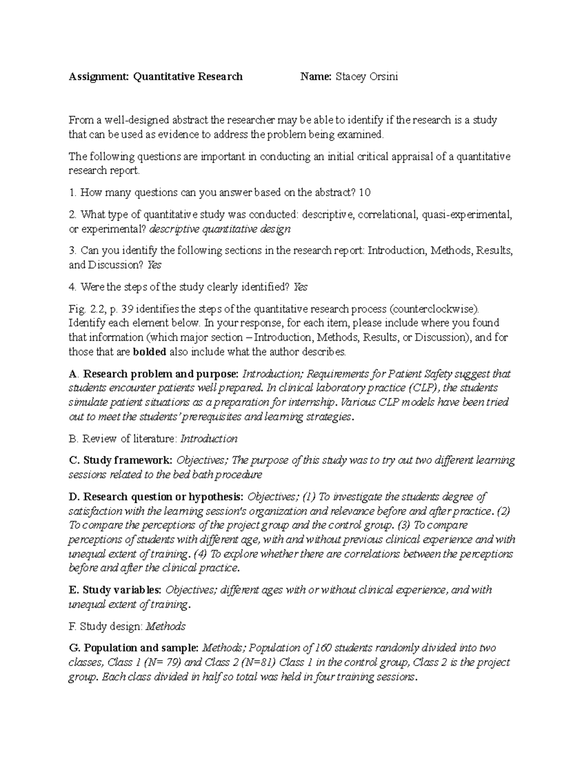 Quantresearch - quant research assignment - Assignment: Quantitative ...