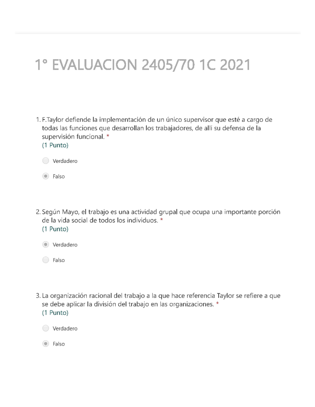 Parcial 1- ADMI GRAL - Administración General - UNLaM - Studocu