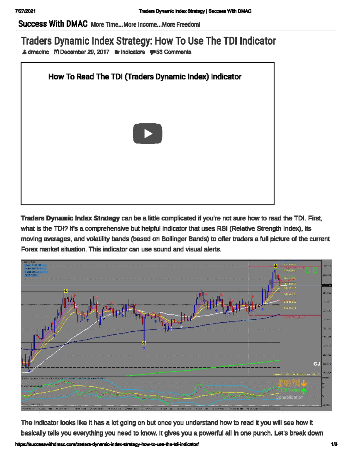 TDI Strategy - Grade: 7.2 - Elements Of commerce - Studocu