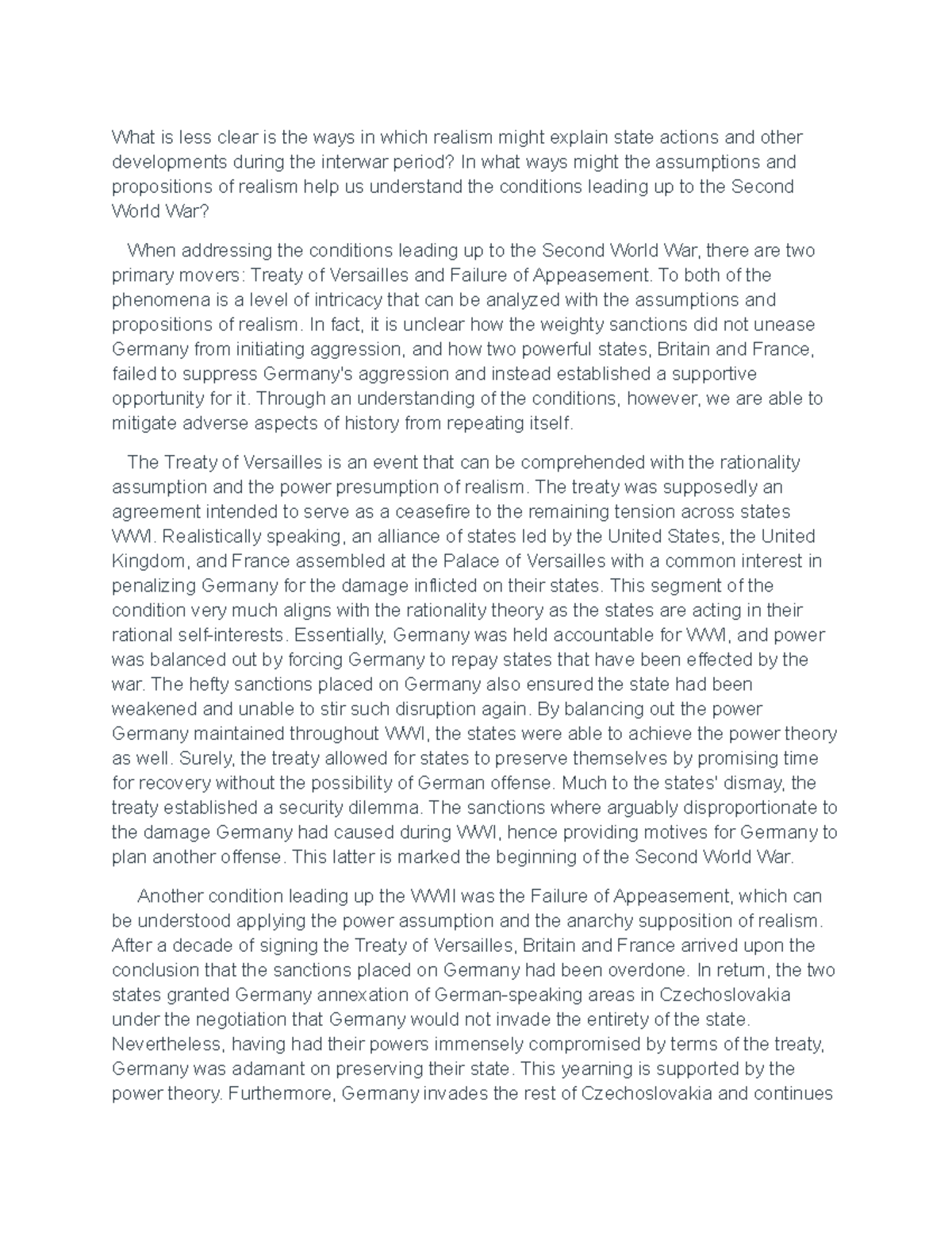 POLS1160 Discussion Post Module #3 - What is less clear is the ways in ...
