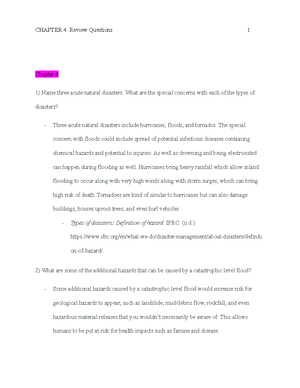 CH. 8 review questions - CHAPTER 8: Review Questions 1 Chapter 8 What is the relationship ...