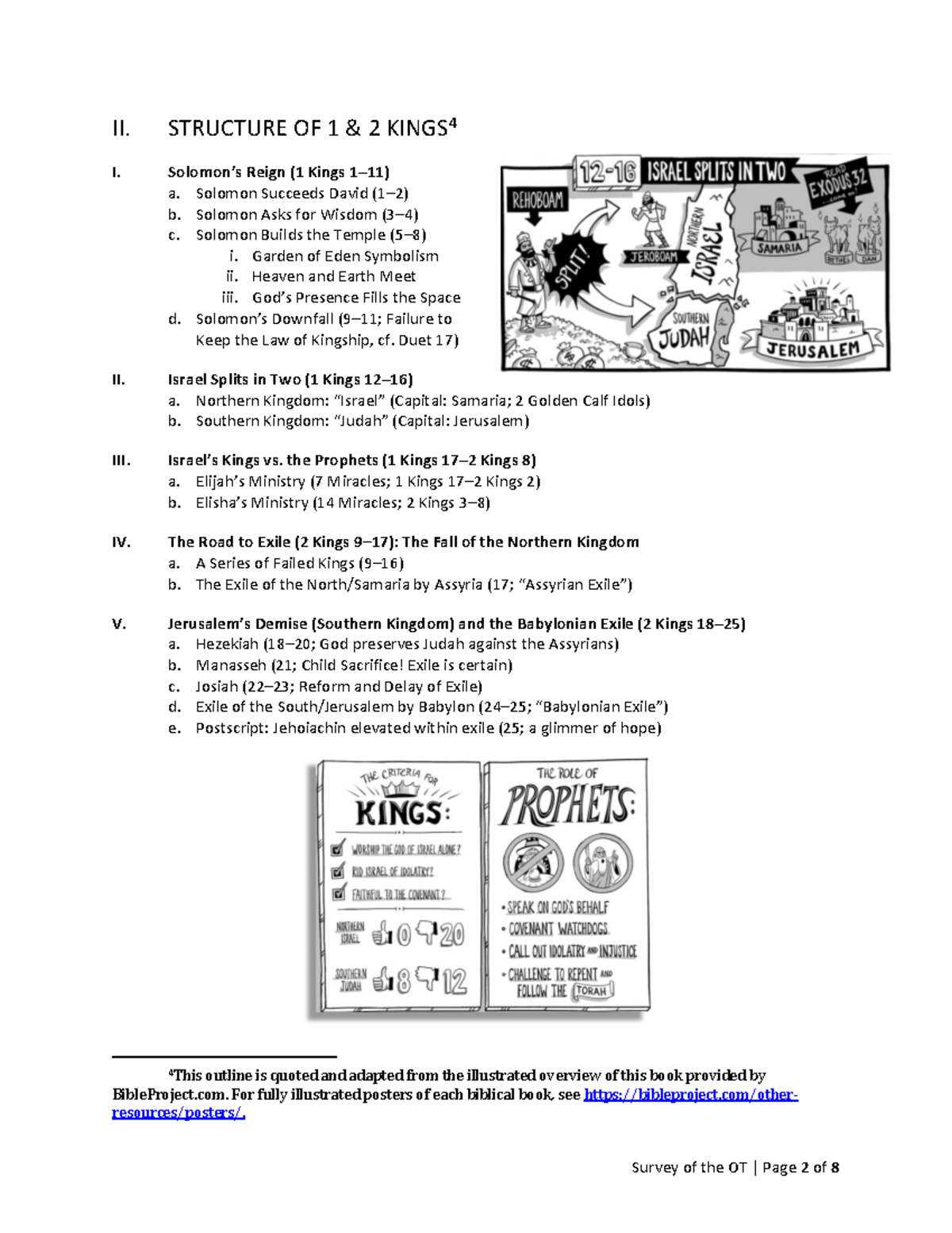 2.4a - Kings - Handout - Structure and Characters - Rev. 02-19-21 ...
