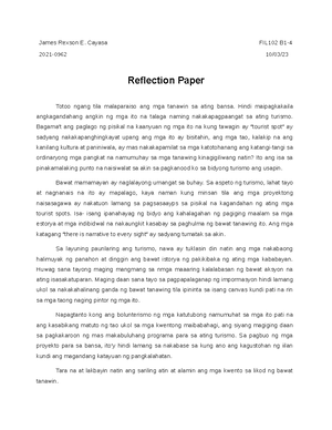 Portfolio - PROYEKTO SA FILIPINO PORTFOLIO KOMUNIKASYON AT PANANALIKSIK ...