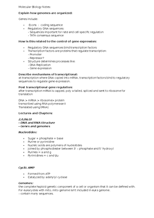 300817 Molecular Biology Library tip sheet - 300817: MOLECULAR BIOLOGY ...