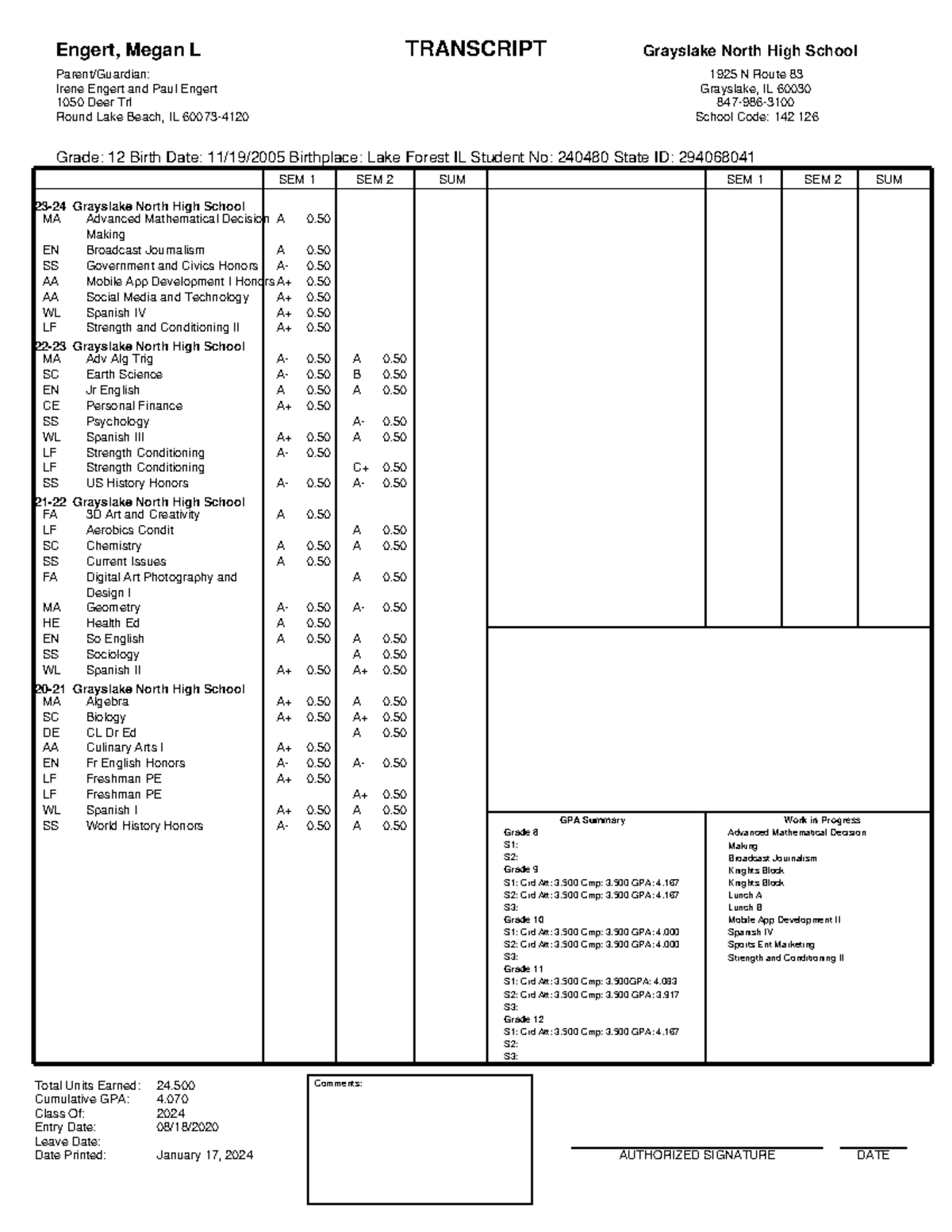 240480 2024-01-17 2QD8r Mq - Total Units Earned: 24. Cumulative GPA: 4 ...