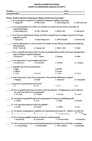 EPP- Grade 4-DLP - epp - DAILY LESSON PLAN SCHOOL BU POLANGUI Grade ...