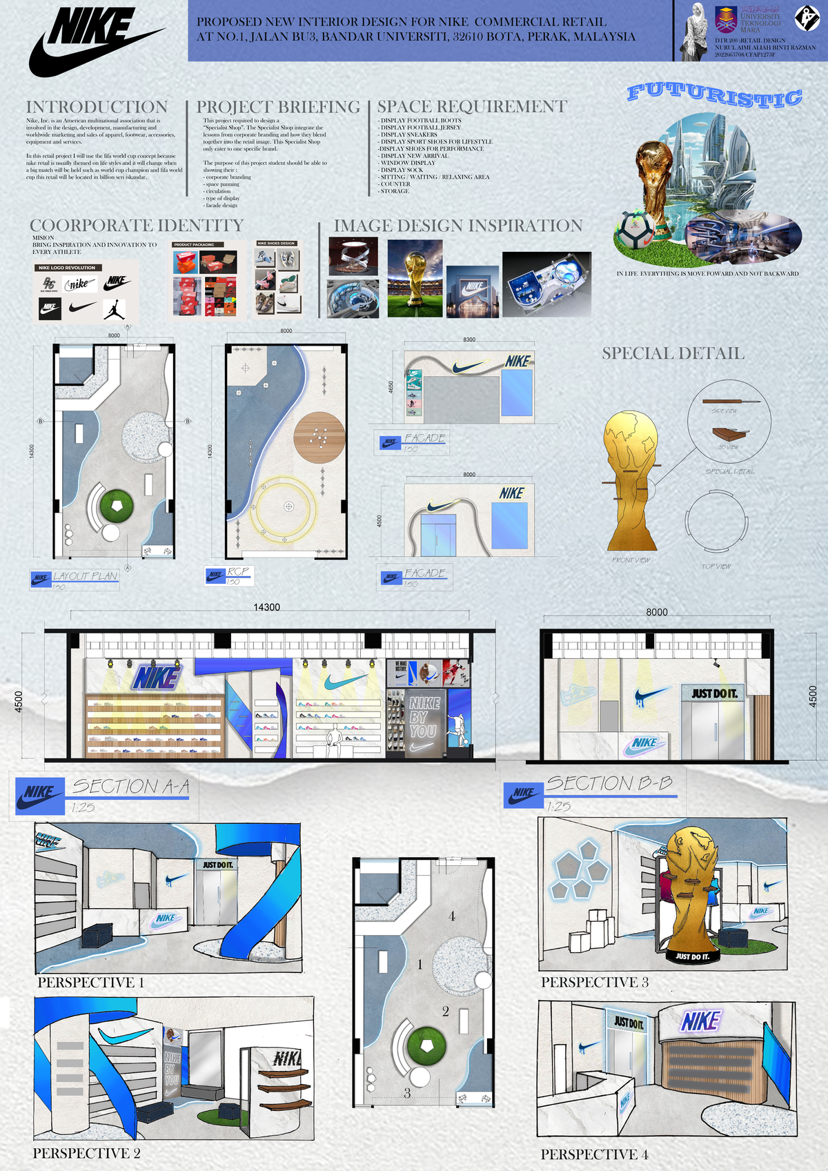 Composition retail (NIKE) - Nike,Inc involvedinthedesign,development ...