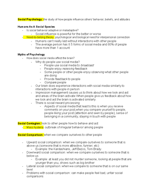 Psych 1010 Lecture 11 9 - Fitzgerald - Freudian theory Psychoanalysis ...