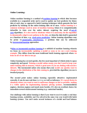 ML-UNIT-1 Notes - welcome to Machine learning - BY MACHINE LEARNING ...