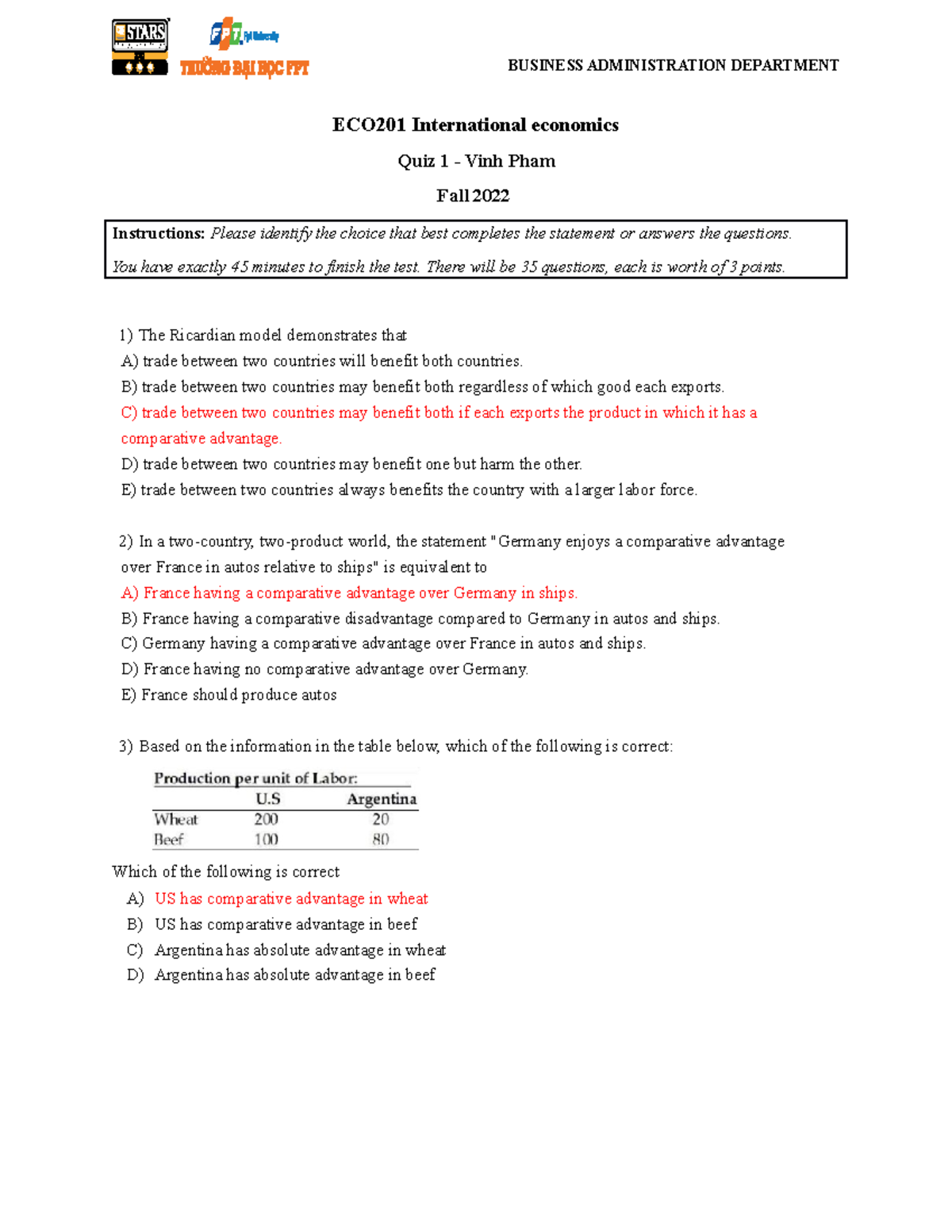 International Econ Quiz 1 FA 2022 83c3f290d4dc4c02a802901 c50c657b6 ...