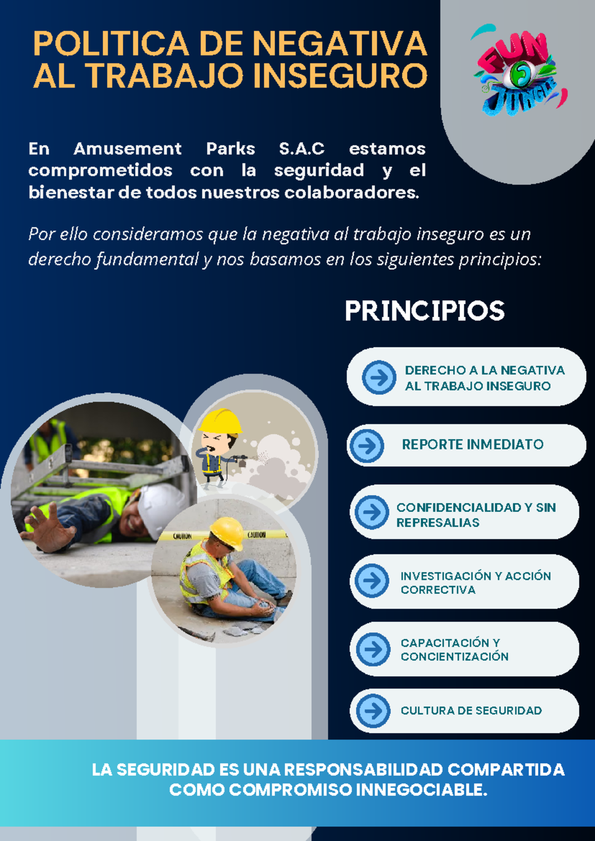 Politica DE Negativa AL Trabajo Inseguro - LA SEGURIDAD ES UNA ...