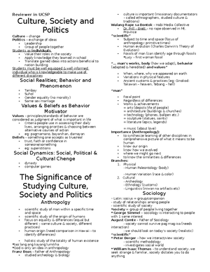 UCSP Q1 Mod5 Part 2 KDoctolero - Understanding Culture, Society, and ...