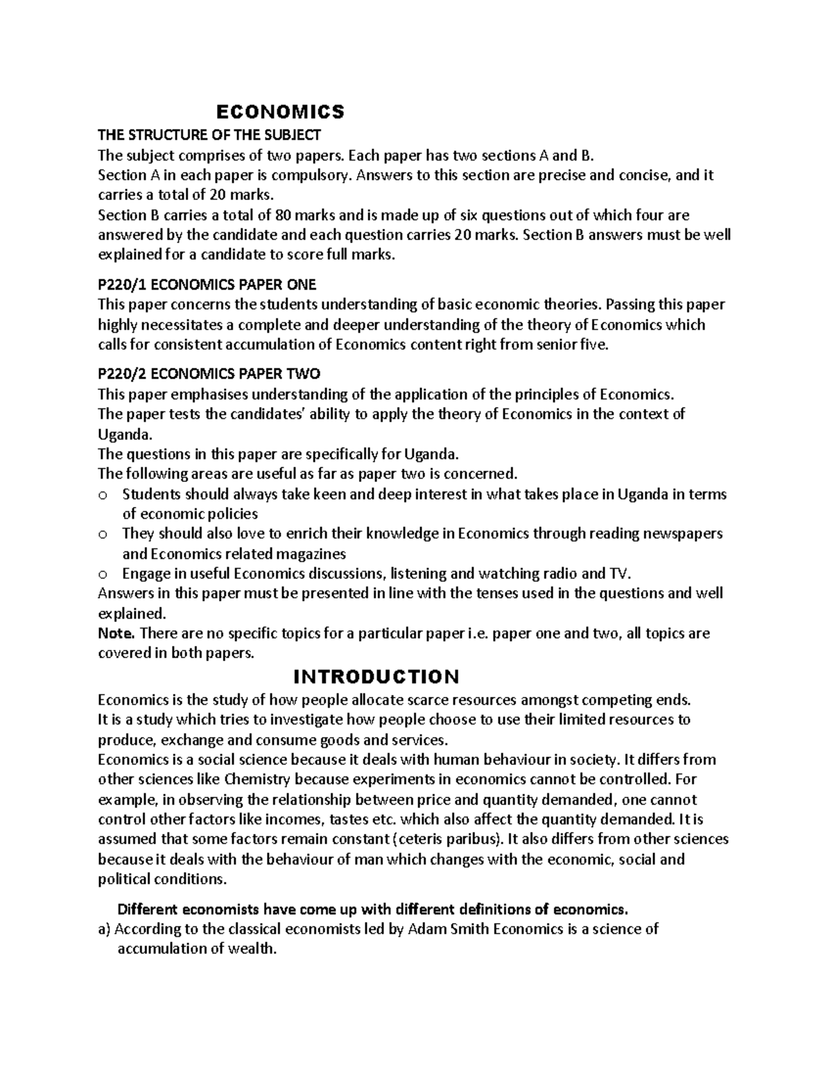 Economics Beginner Notes Warning Tt Undefined Function 32 Warning Tt Undefined Function