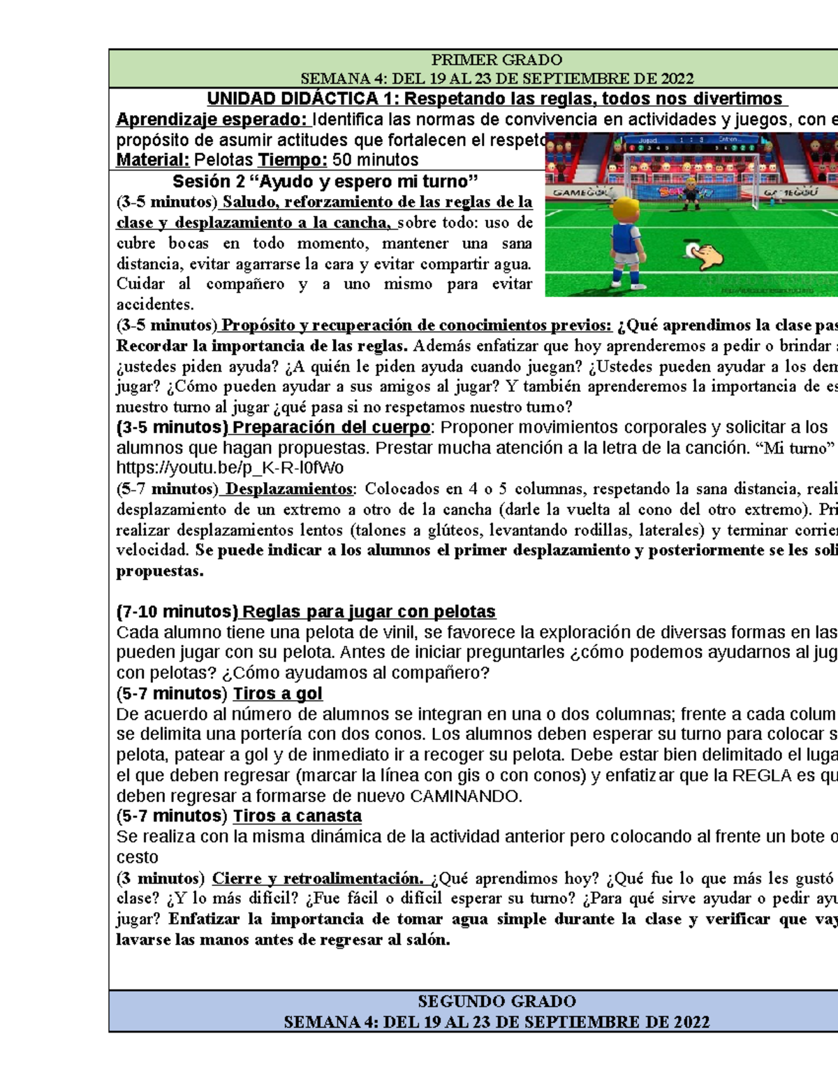 Imprimir semana 4 unidad didactica 1 sesion 2 - PRIMER GRADO SEMANA 4 ...