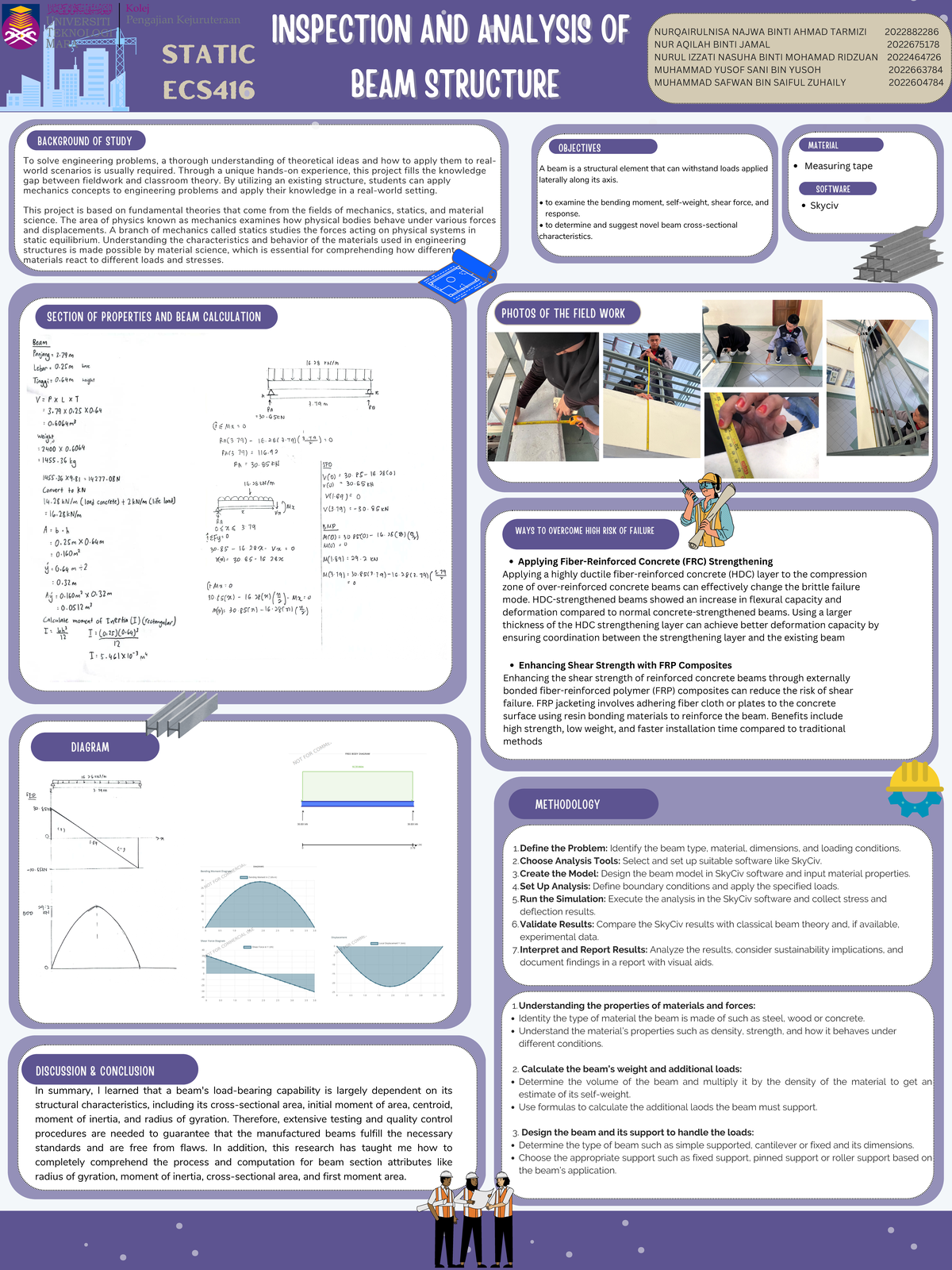 Poster Static - 1 the properties of materials and forces: Identity the ...