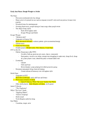 The Birth of Jazz New Orleans - The Birth of Jazz: New Orleans Early ...