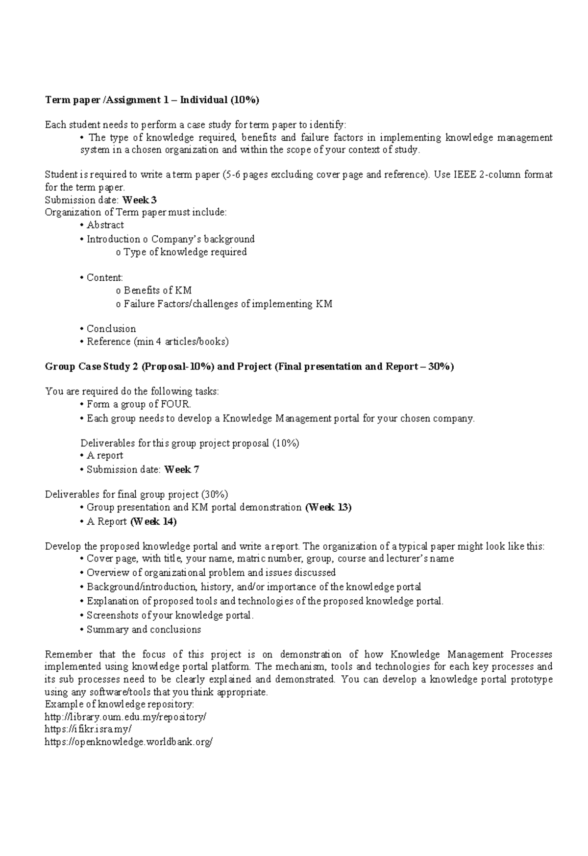 Term paper Case Study Grp Project ICT608 - Term paper /Assignment 1 ...
