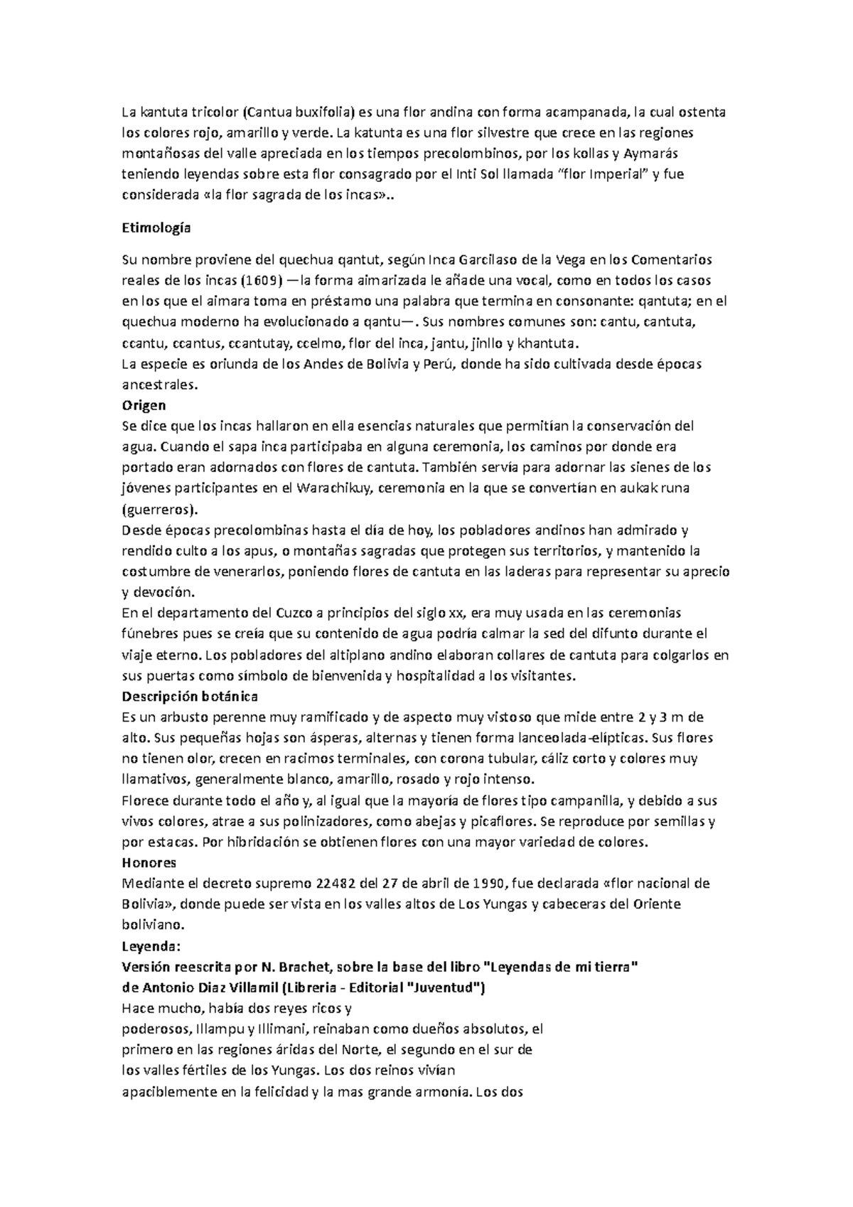 Kantuta - La kantuta tricolor (Cantua buxifolia) es una flor andina con ...