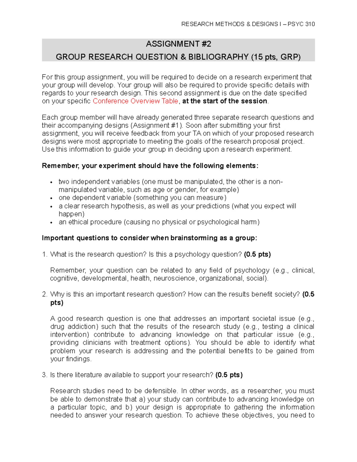 Assignment 2 - Group Research Question Bibliography - ASSIGNMENT GROUP RESEARCH QUESTION & - Studocu