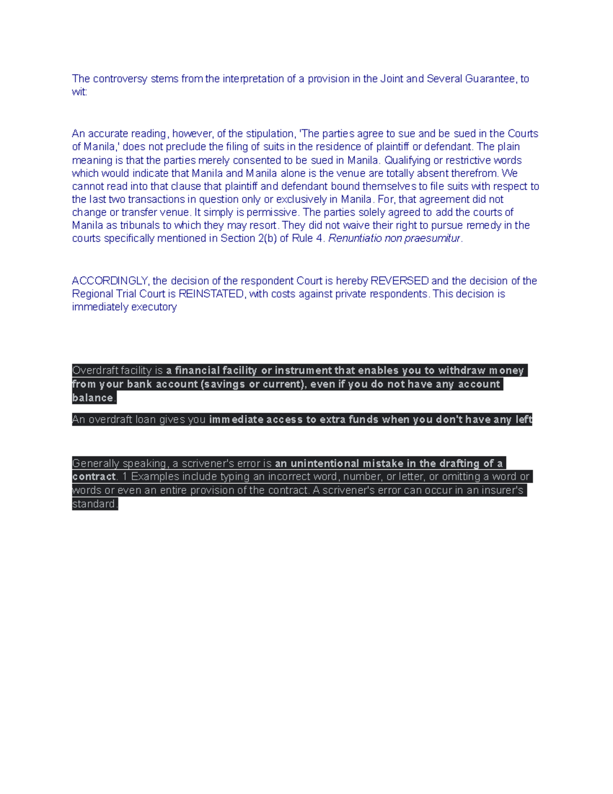 Notes for reporting - The controversy stems from the interpretation of ...