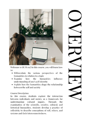 HUM 102 Module Three Short Answer - Describe some perceptions and ...