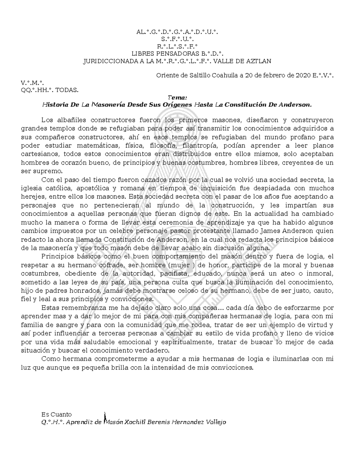 8.0 historia de la masoneria tema - AL.°.G.°.D.°.G.°.A.°.D.°.U.°. S.°.F.°.U.°. R.°.L.°.S.°.F ...